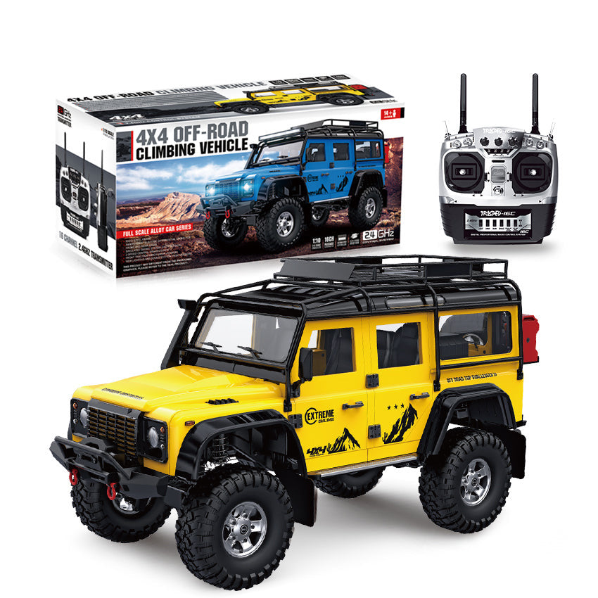 HG P411 1:10 2.4G 4WD 16CH Defend EP Electric D110 ARTR Crawler Radio ...
